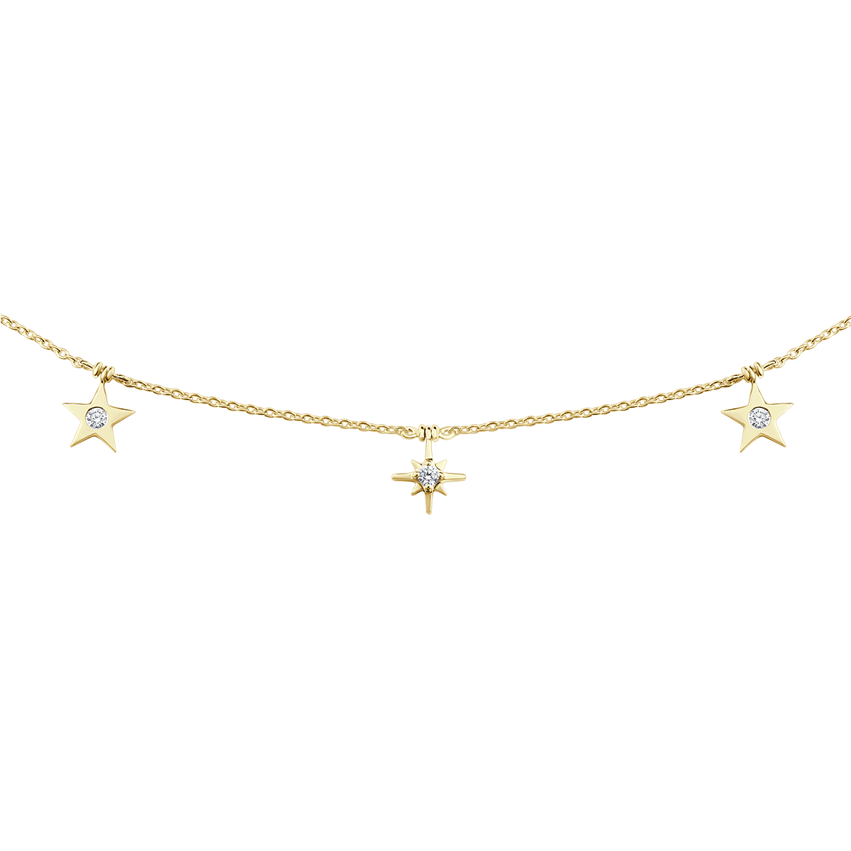 Shop Chokers© Seven Star Diamond Necklace | La Marquise