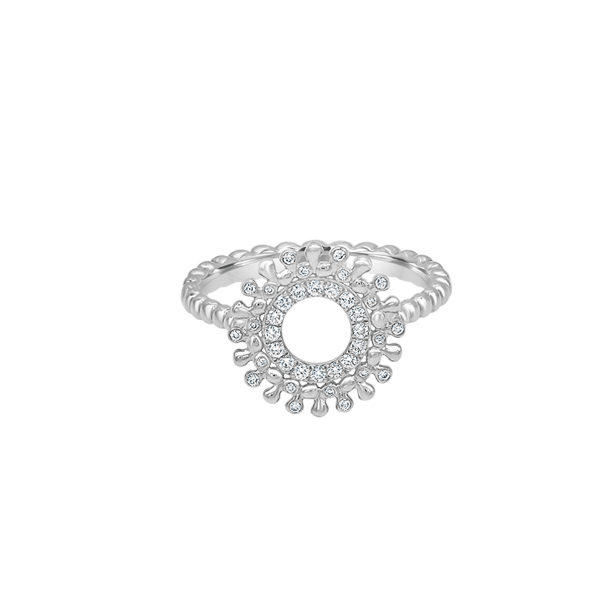 Shop MRM© HERITAGE HALO RING | La Marquise